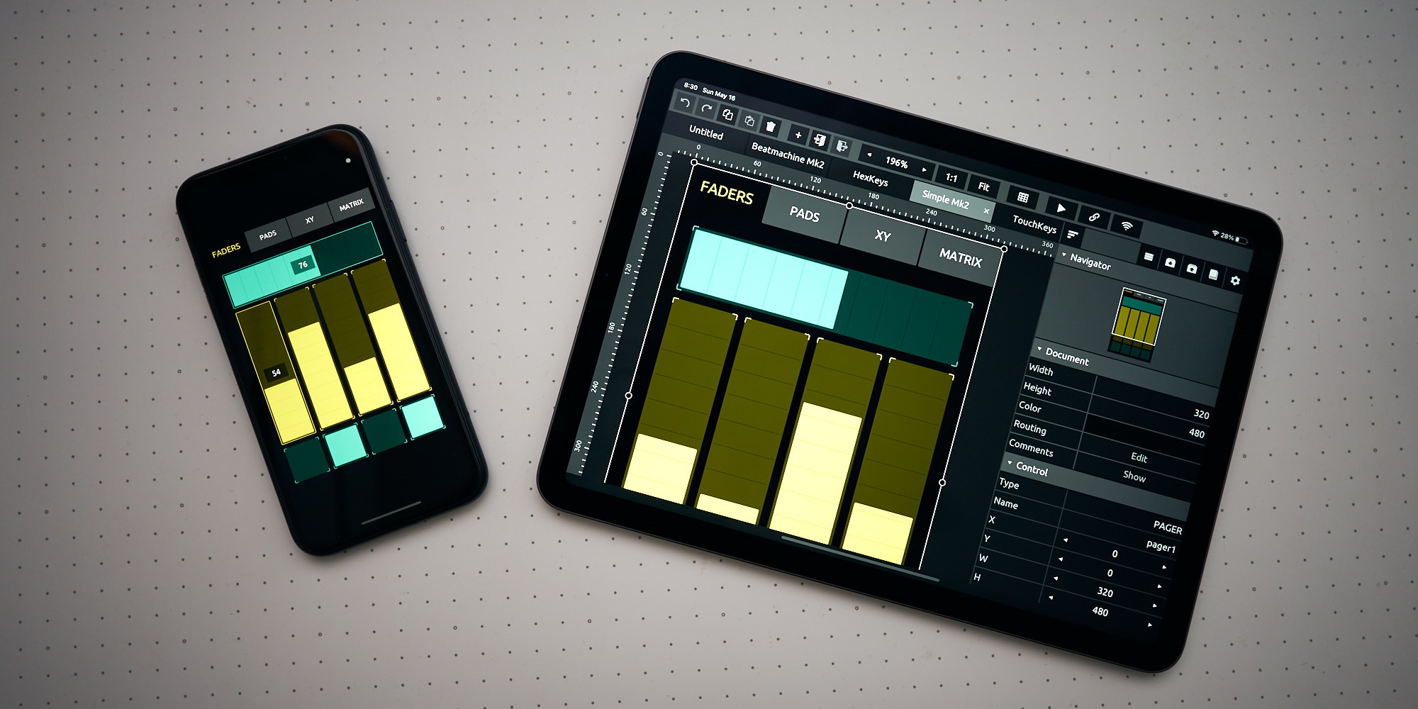 新TouchOSCで理想のMIDIコントローラを作ろう | Qreat